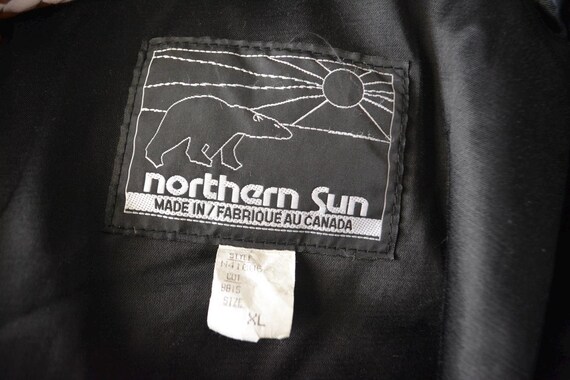 Vintage 1980s 1990s Canadian INUIT Design Wool Hooded… - Gem