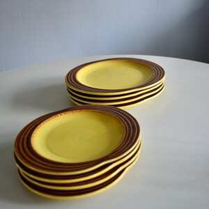 Vintage Beauceware Set of 8 Plates CARILLON Design by Jacques Garnier ...