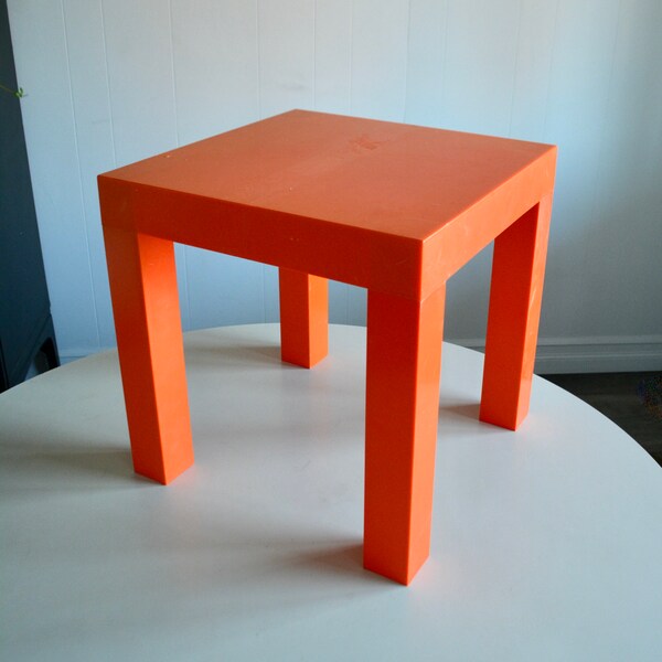 Plastic End Table Etsy