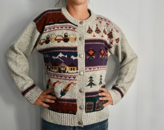 Woolrich Scene Sweater - Etsy