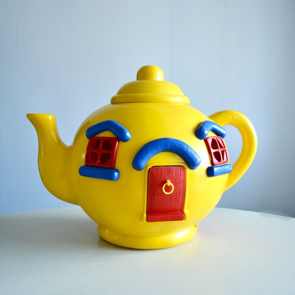 Yellow Teapot - Etsy