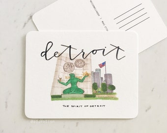 Detroit Wedding Calligraphy - Etsy