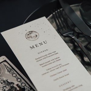 Moon Menus / Celestial / Stardust / Space / Star / Stars ...