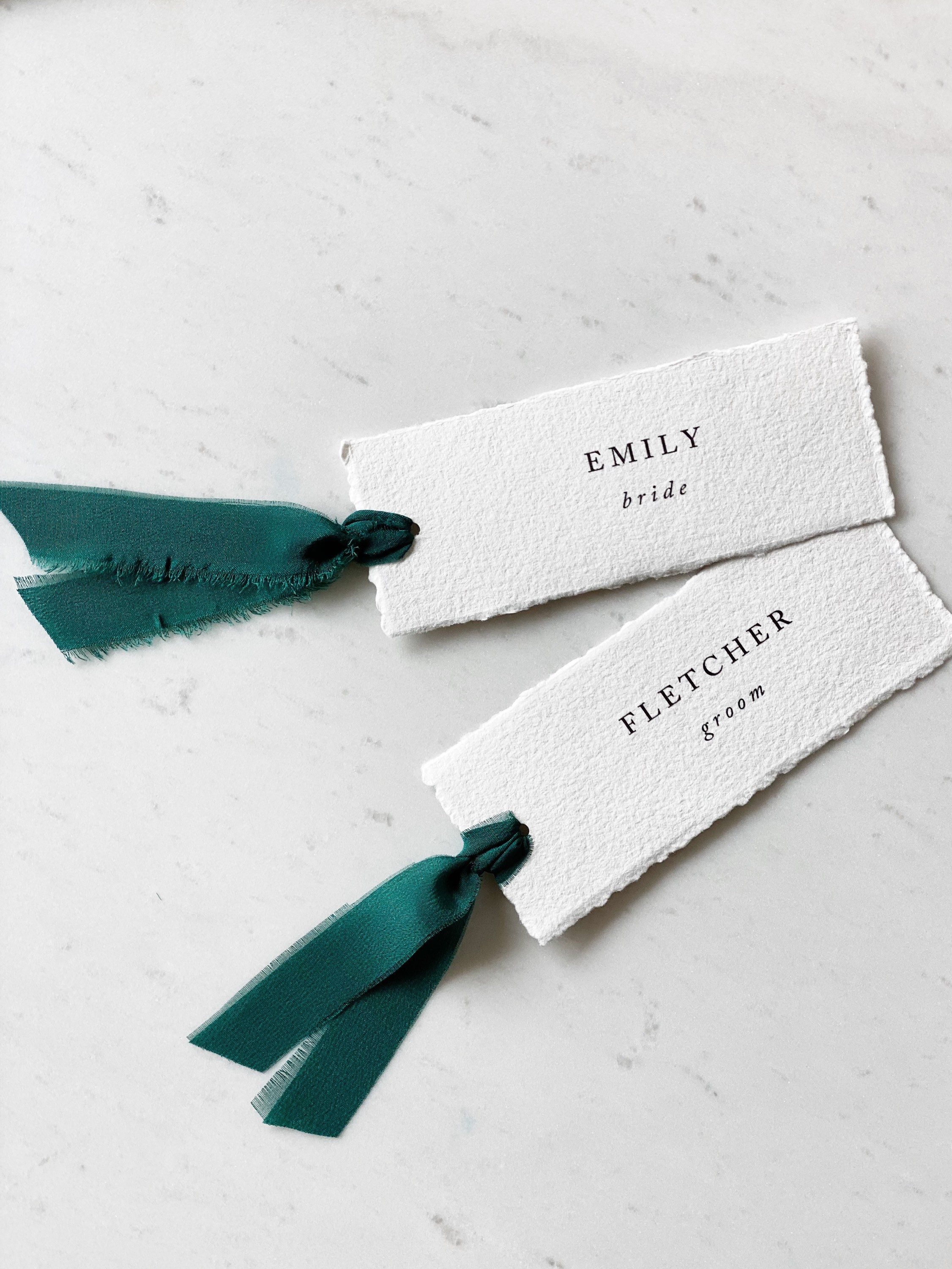 Silk ribbon paper name tag / customized name / nametag/ tags / | Etsy