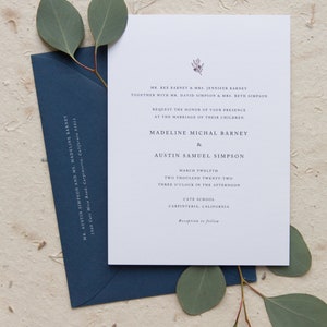 Custom Venue Illustration Wedding Invitation / Invitations, Save the ...