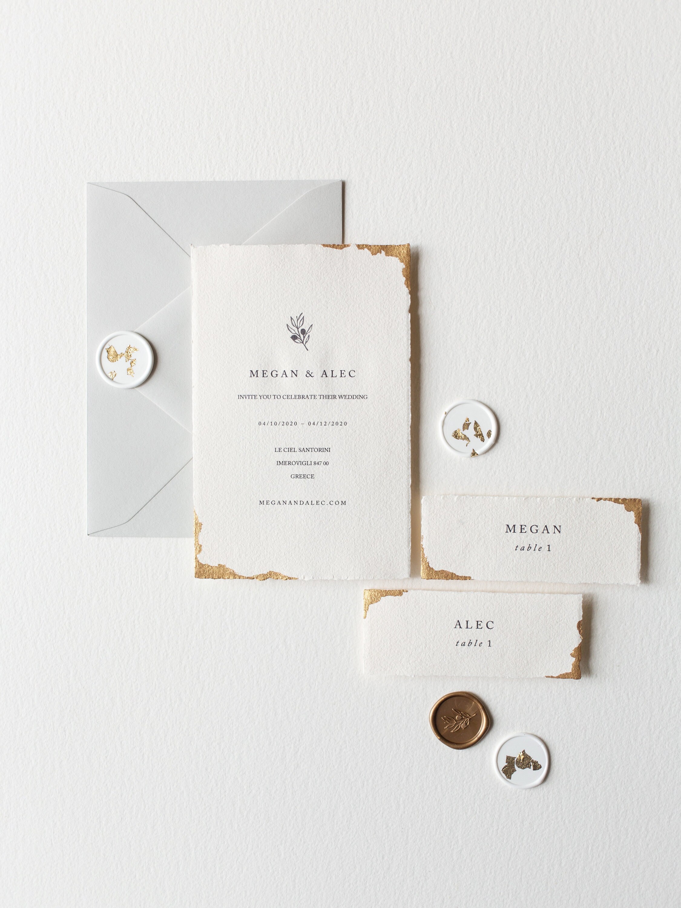 Gold Dipped Handmade Paper Name Tag / Nametag/ Tags / - Etsy