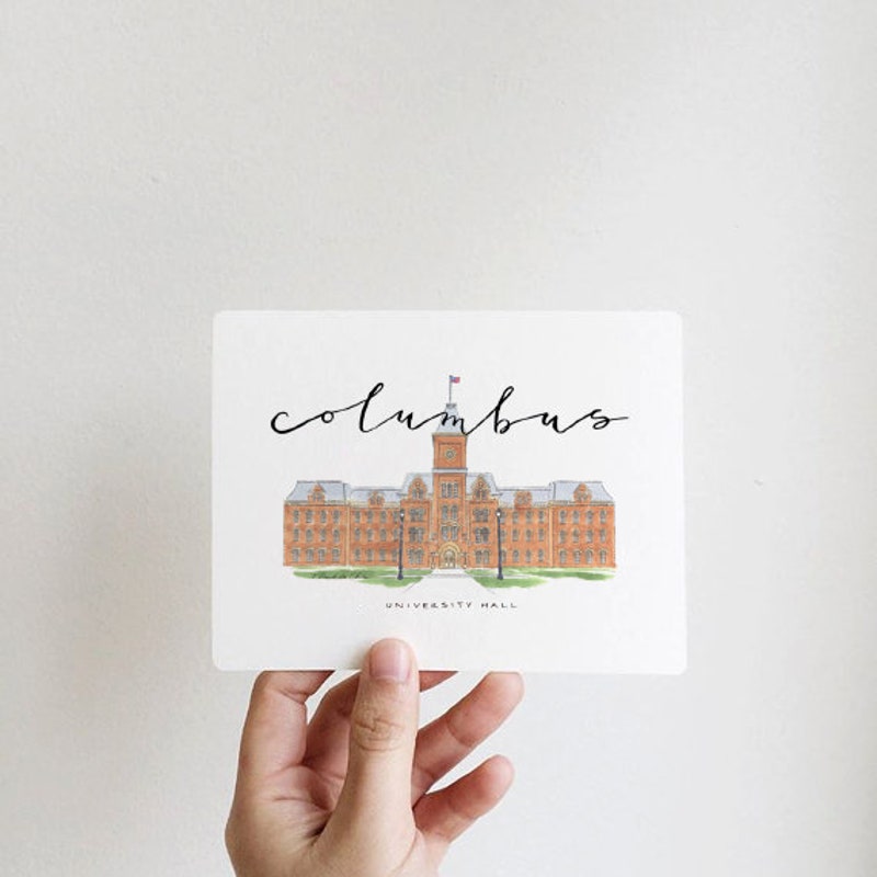 Columbus Ohio Hall - Etsy