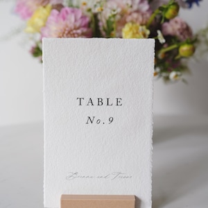 3D Printed Plastic Table Number Stand Holder Holders Stands ...