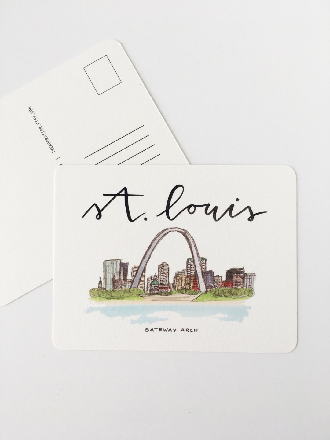 St. Louis, Missouri Postcard (gateway Arch) - Etsy