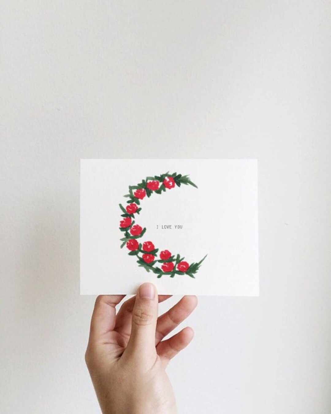 Minimal, Minimalist Valentine / Anniversary / Love Rose, Dozen Roses ...