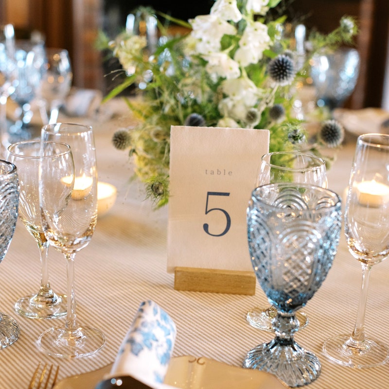 Formal Table Number - Etsy