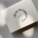 Custom Minimal, Minimalist Floral Simple Line Drawing Cards / Card Set ...