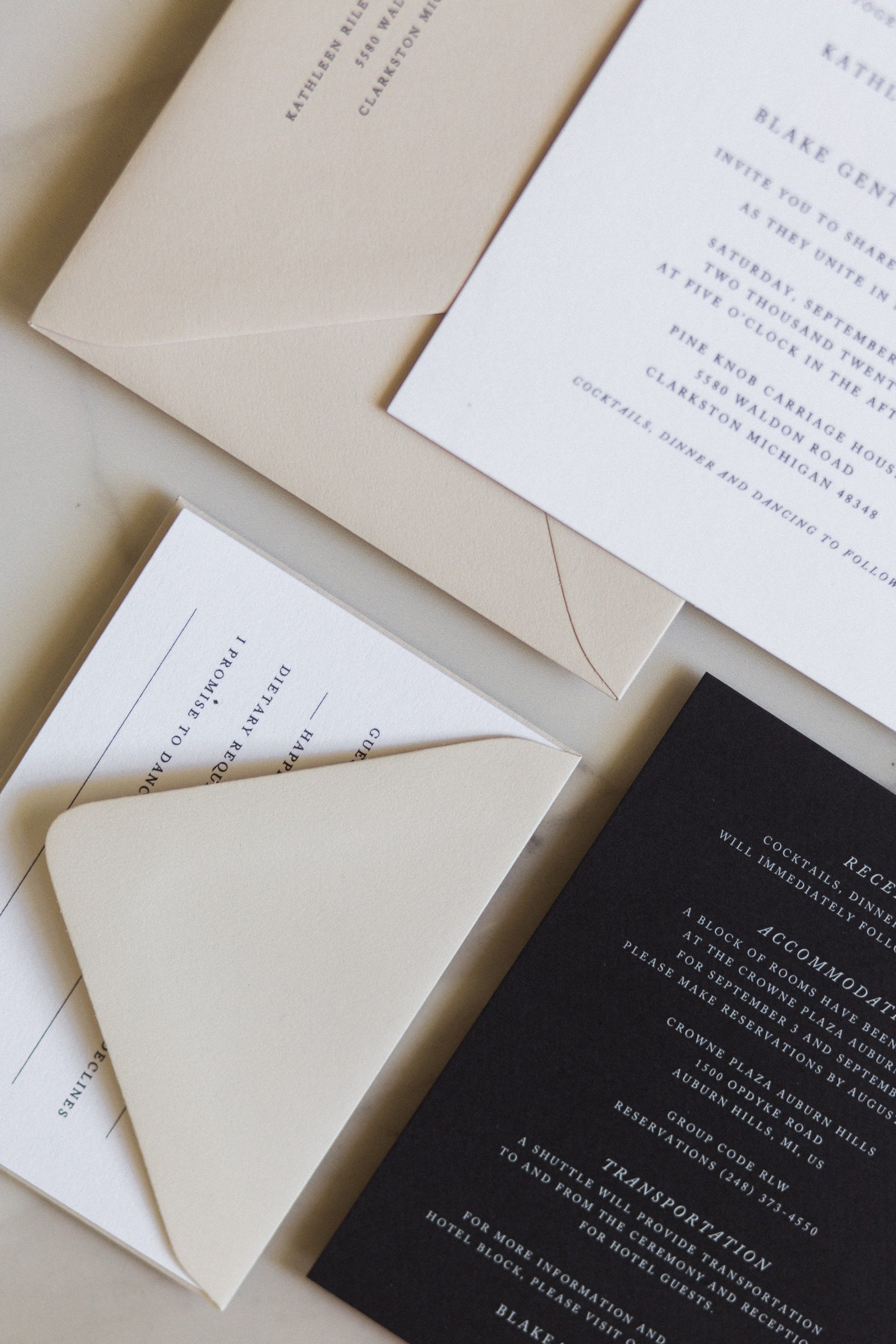 Custom Venue Illustration Wedding Invitations Invite Suite | Etsy