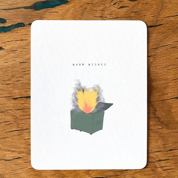 Dumpster Fire Notes - Etsy