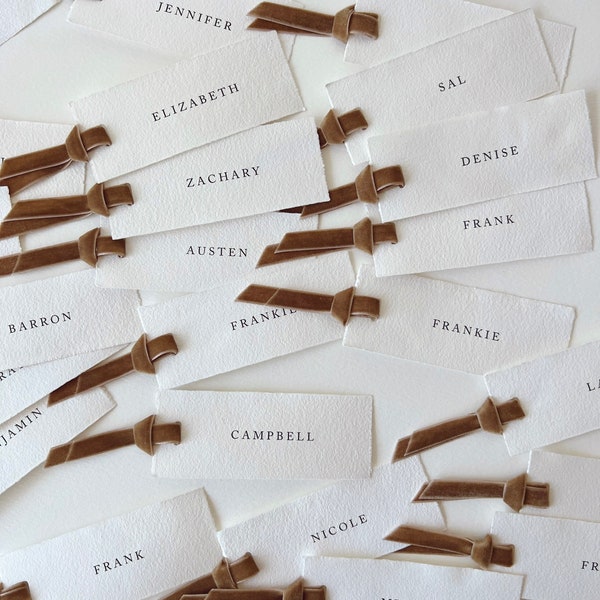 Escort Card Tags - Etsy