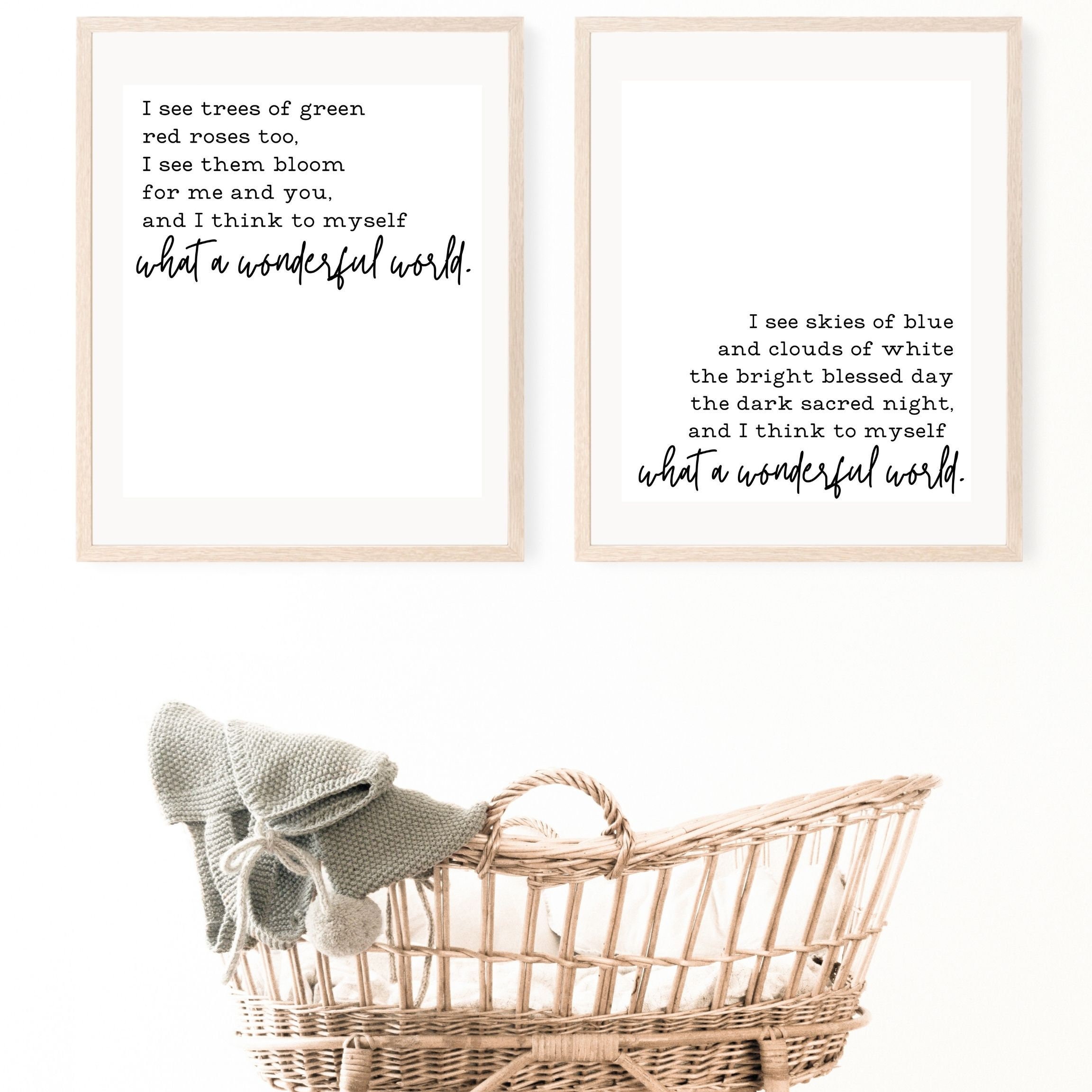 What a Wonderful World Digital Print - Etsy