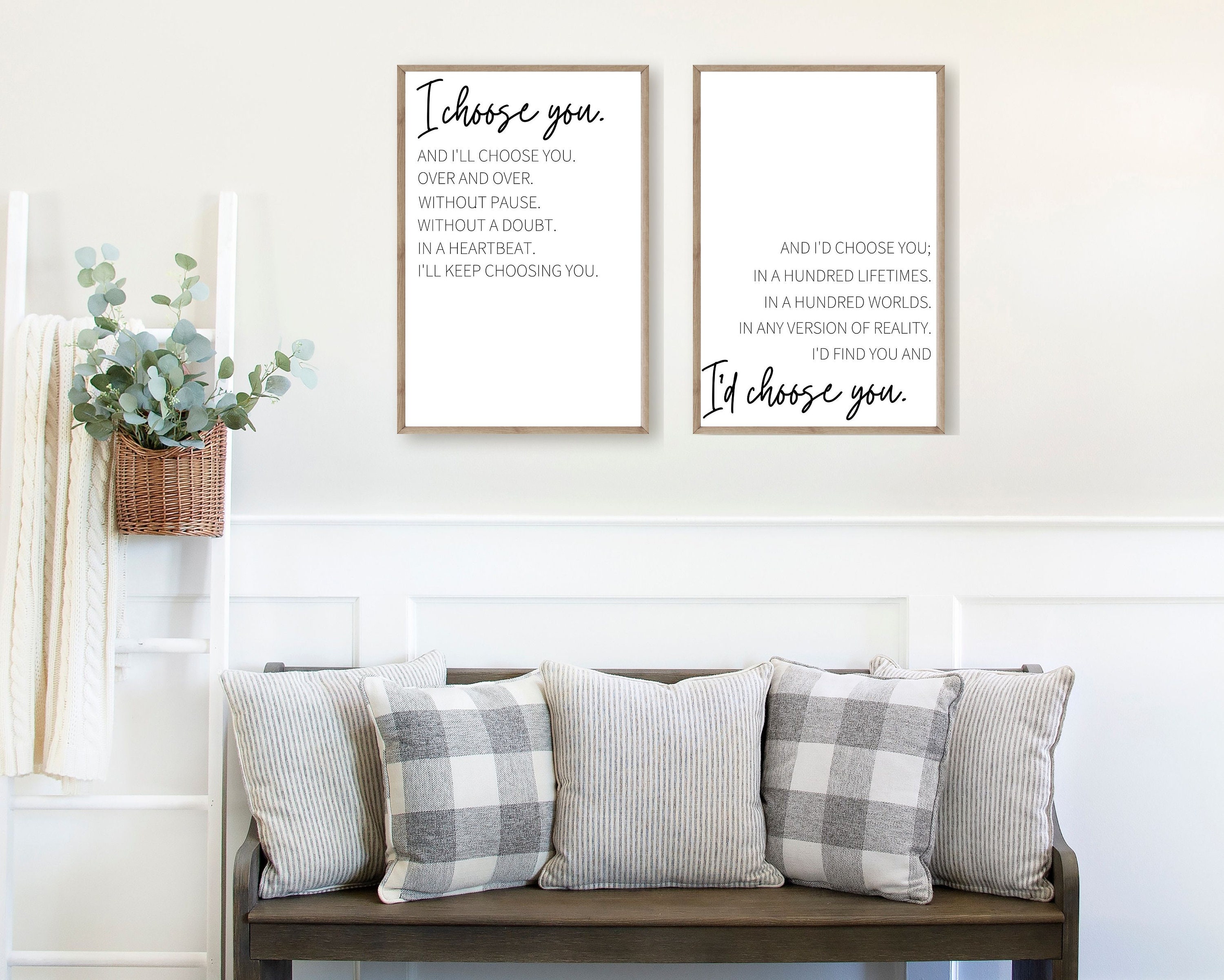 I Choose You and I'll Choose You Digital Print - Etsy