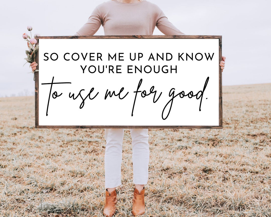 Cover Me up Lyrics Digital Print - Etsy