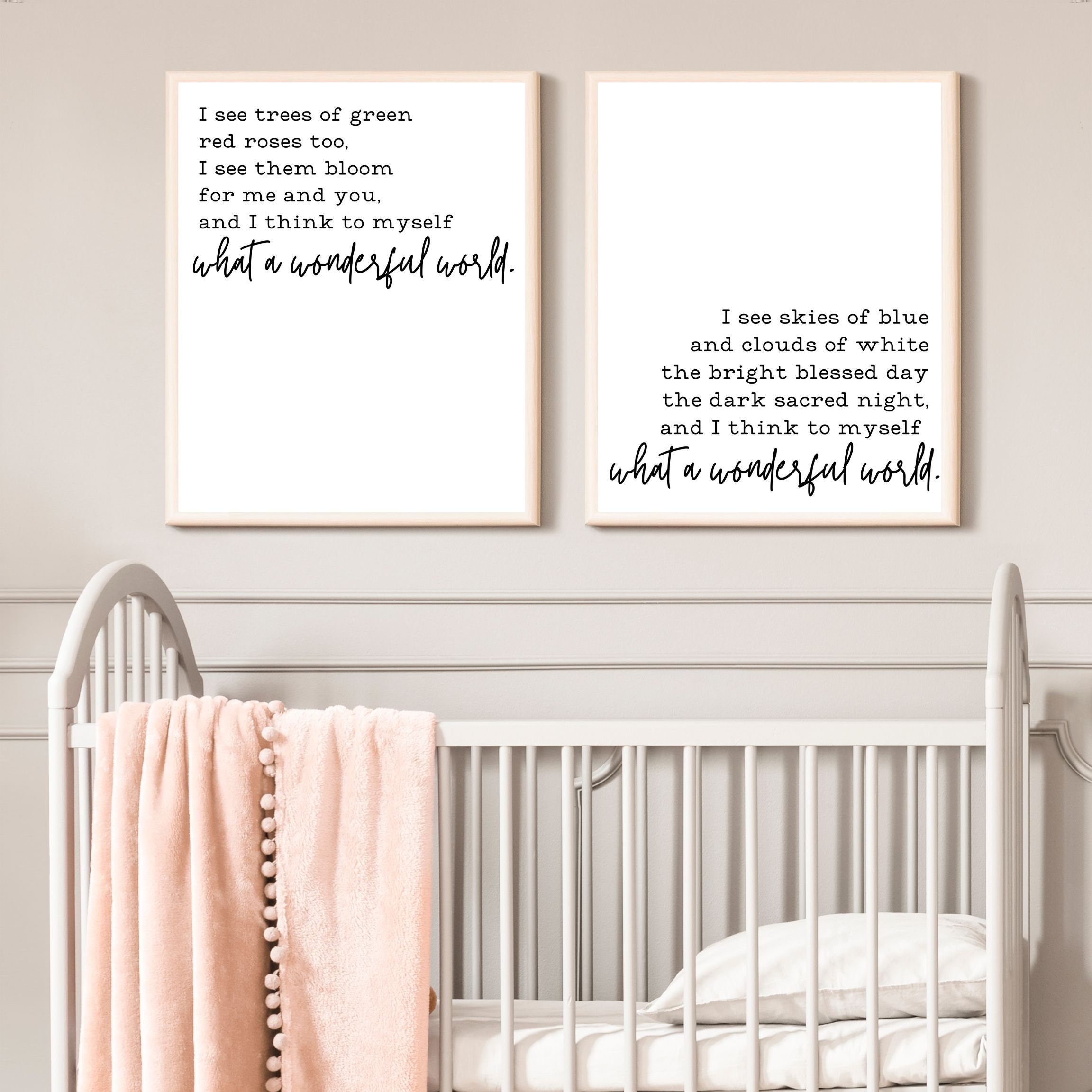 What a Wonderful World Digital Print - Etsy