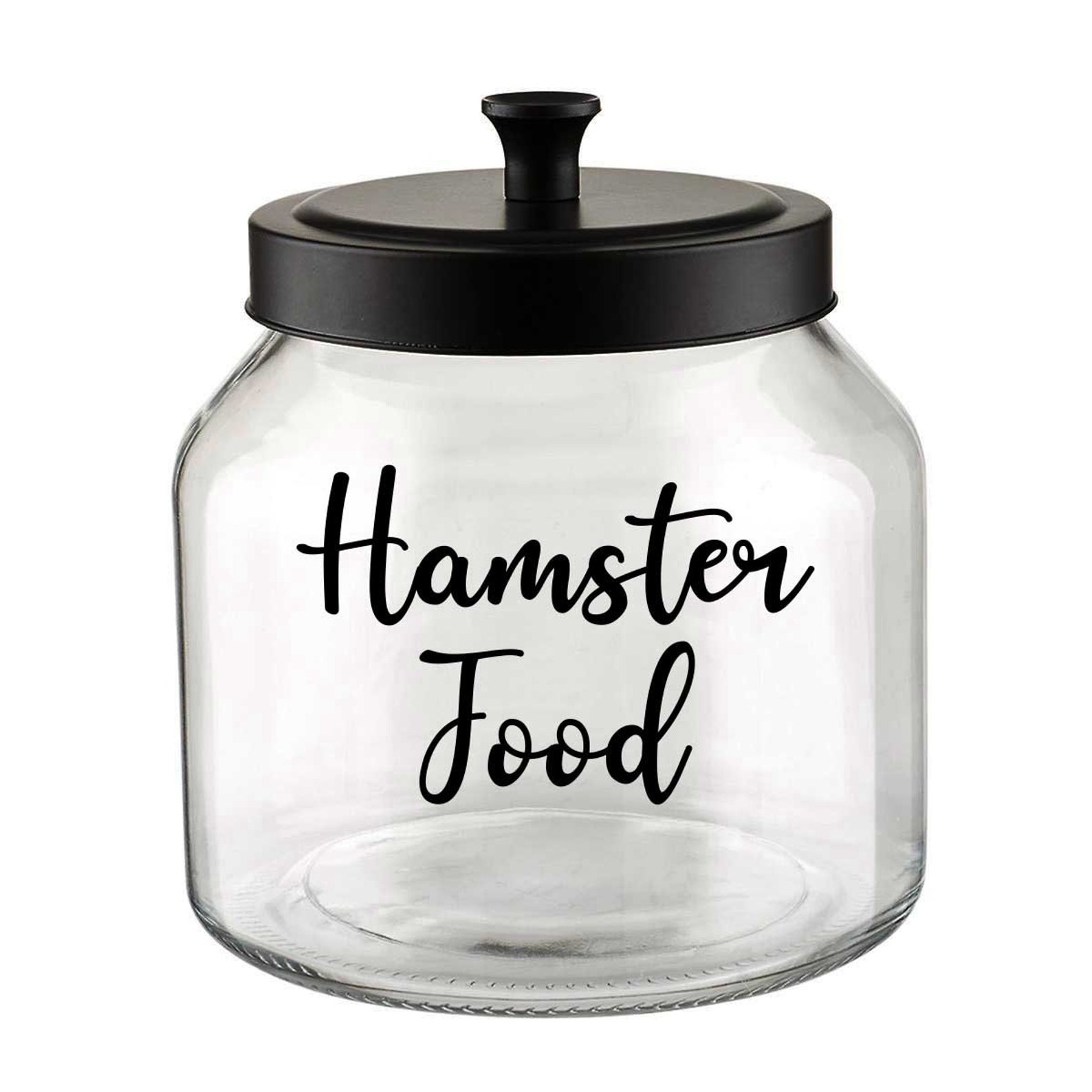 Hamster Food Container Label / Hamster Pellets Food Jar Decal - Etsy