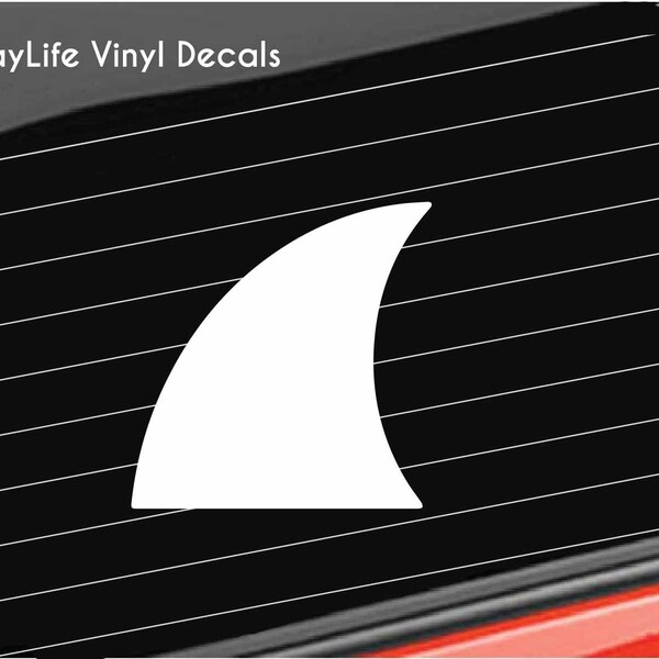Shark Fin Decal - Etsy