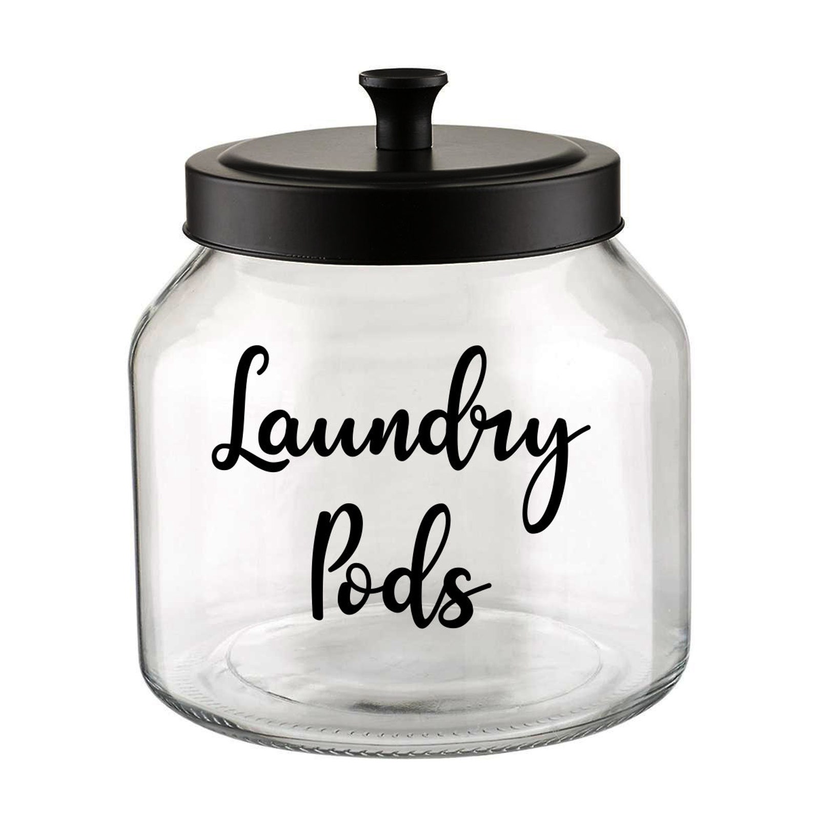 Laundry Pods Label Decal / Laundry Room Decor Laundry | Etsy