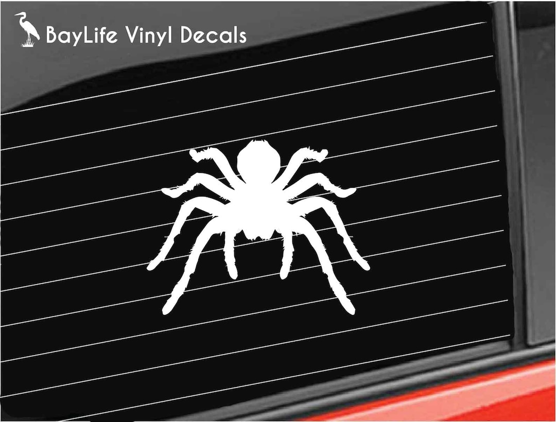 Tarantula Vinyl Decal, Insects Spiders Decal, Tarantula Sticker Home ...