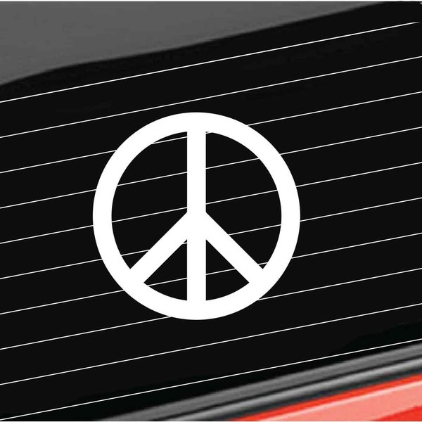 Peace Wall Decal - Etsy