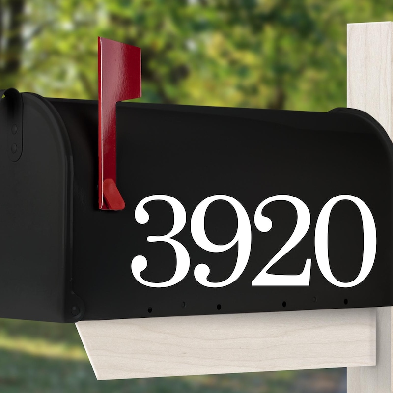 Mailbox Numbers - Etsy