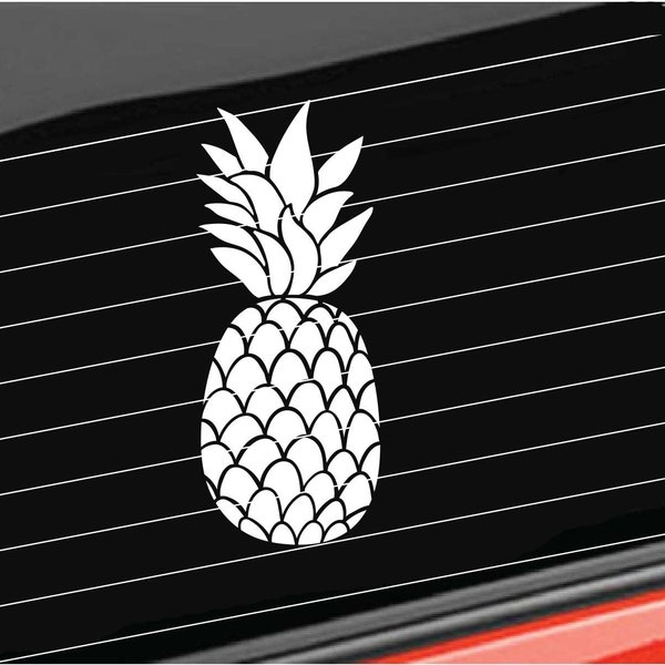 Pineapple Wall Decal - Etsy