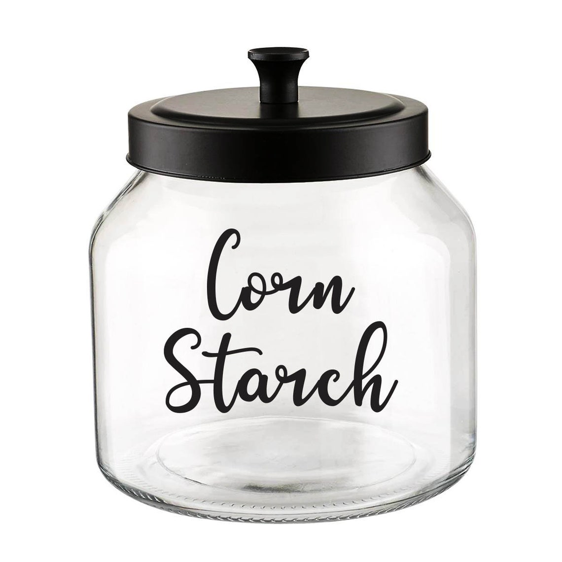 Corn Starch Jar Label / Kitchen Corn Starch Jar Vinyl Decal - Etsy