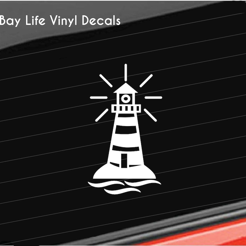 Lighthouse Decal - Etsy