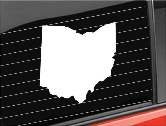 Ohio State Vinyl Decal Ohio Vinyl Decal Ohio State Sticker | Etsy
