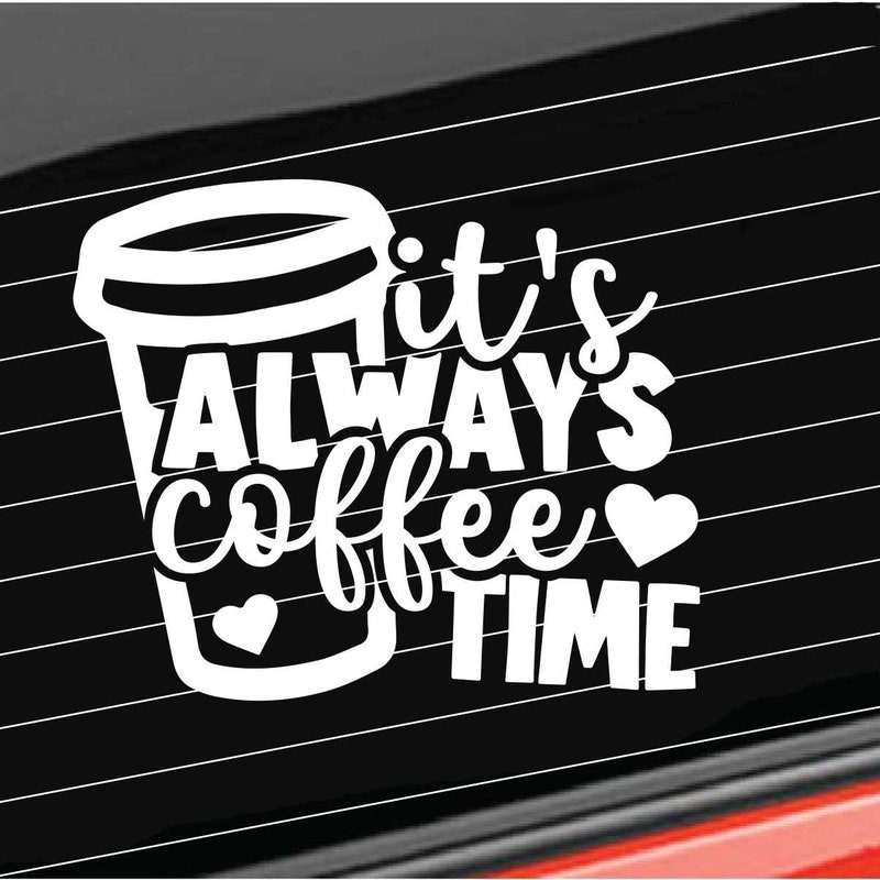 Coffee Decal - Etsy