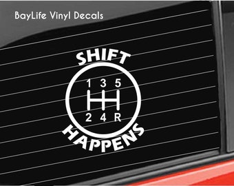 5 Speed Gear Roll Back Zone Stick Shift Manual Shift Diagram Car/truck ...