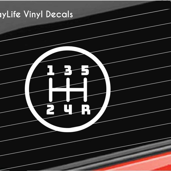 5 Speed Shift Pattern - Etsy