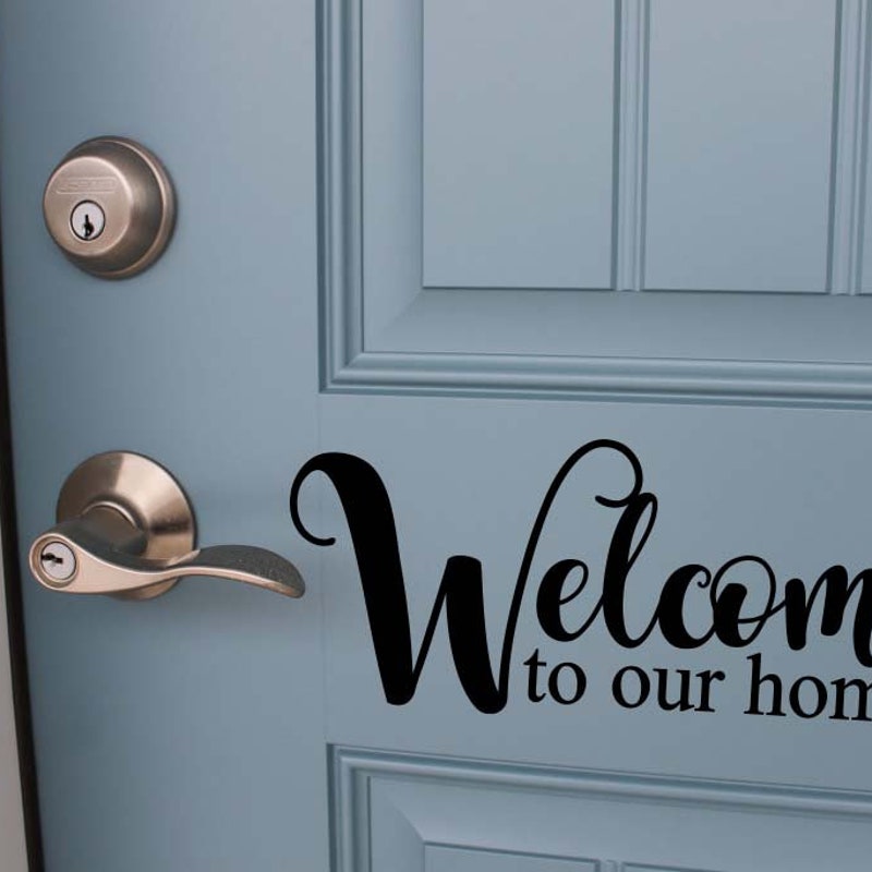 Front Door Decal - Etsy