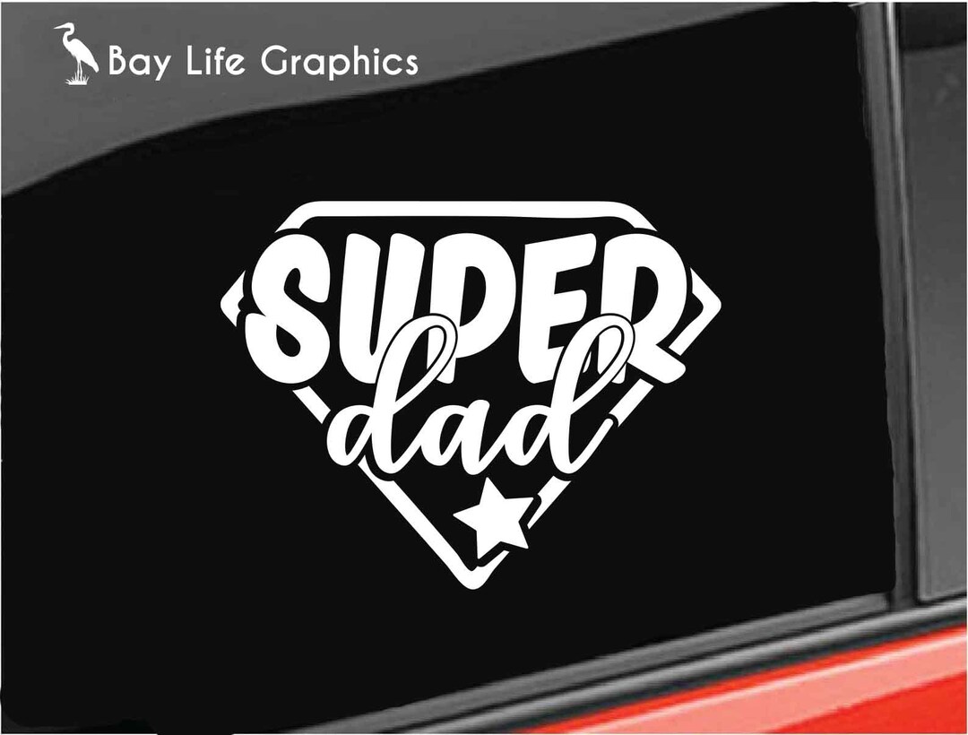 Dad Vinyl Decal, Family Fathers Day Vinyl Decal, Father Dad Quote Home ...