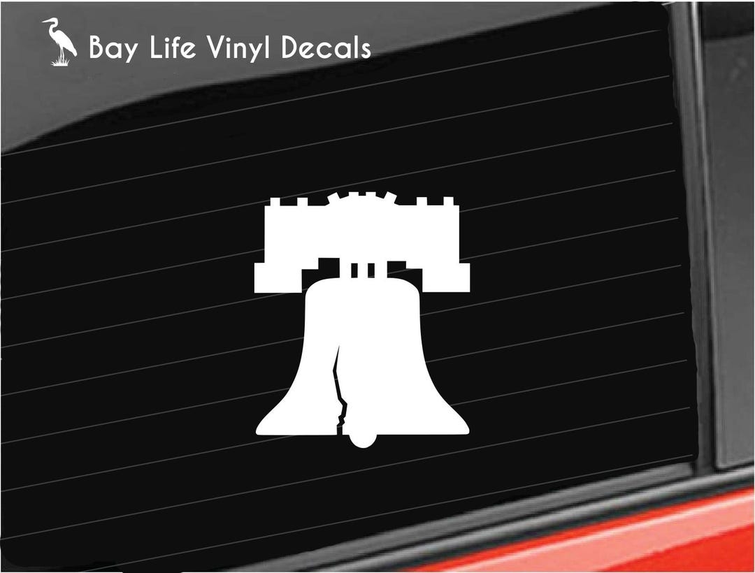 Liberty Bell Vinyl Decal, American Independence Decal, Liberty Bell ...