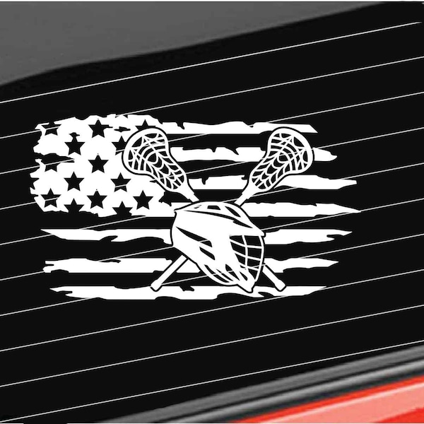 Lacrosse Decal - Etsy