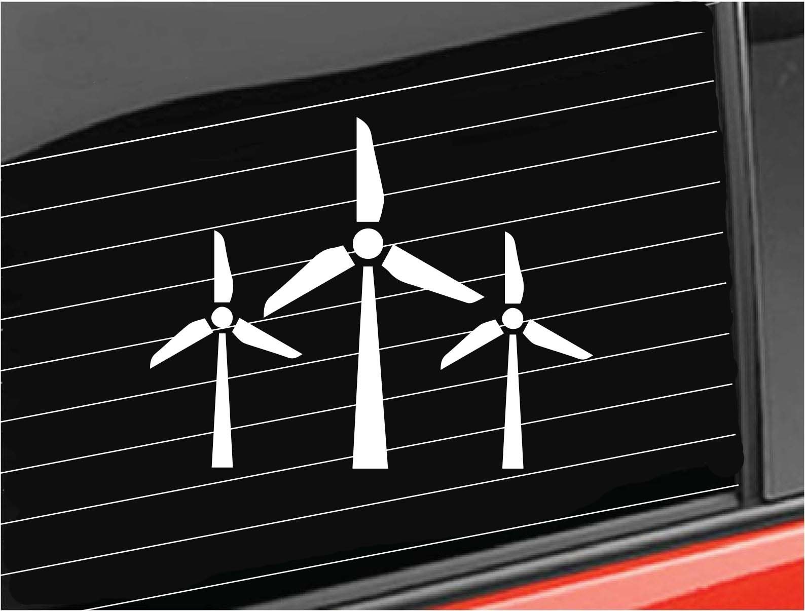 Wind Turbine Vinyl Decal Wind Energy Turbine Decal Recycle - Etsy