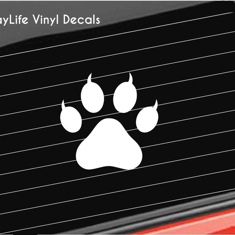 Paw Decal - Etsy