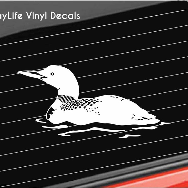 Loon Decal for Car - Etsy
