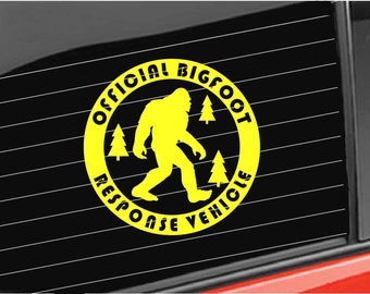 Beware of Bigfoot Decal Yeti Sasquatch Camper Sticker Hiking - Etsy