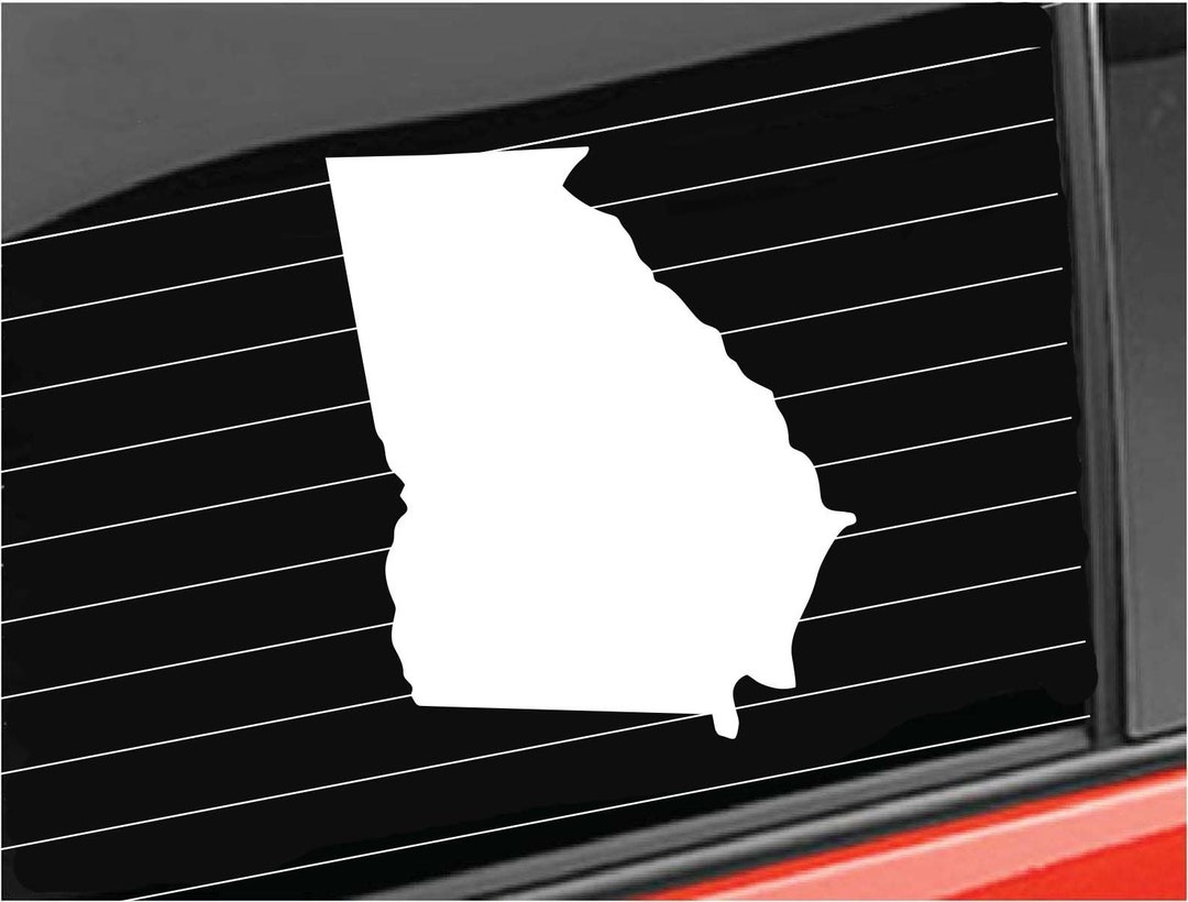 Georgia State Vinyl Decal, Georgia Vinyl Decal, Georgia State Home ...