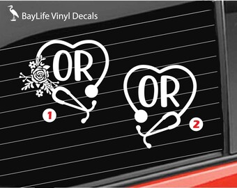 Operating Room Car Decal - Etsy