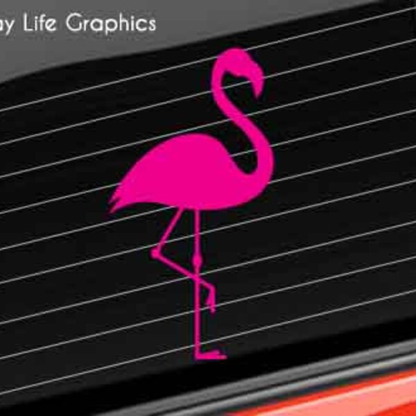 Flamingo Decal - Etsy