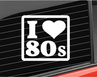 80’s Car Decal - Etsy