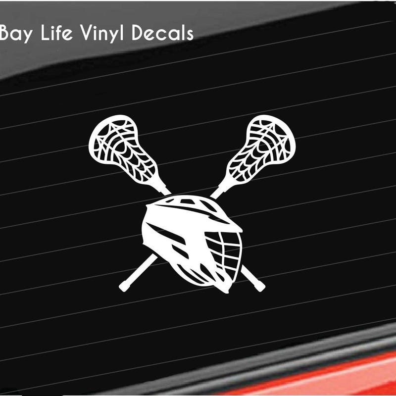Lacrosse Wall Decal - Etsy