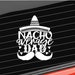 Father Dad Vinyl Decal, Fathers Day Gift Decal, Nacho Average Dad Decal ...